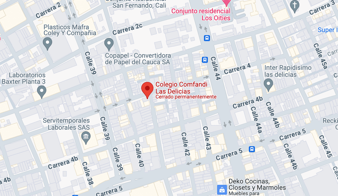 Colegio Comfandi Las Delicias | Comfandi